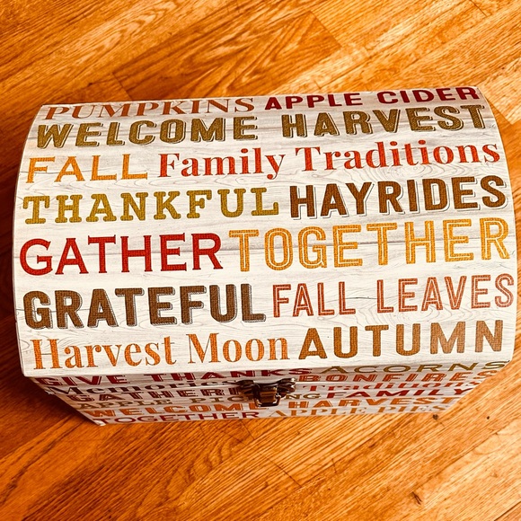 Ashland | Storage & Organization | Decorative Box Thick Board Harvest ...